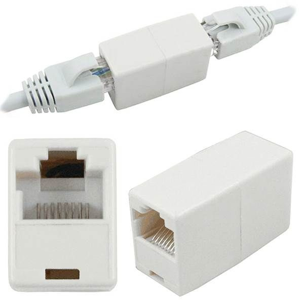 Кабель RJ-45 Ethernet ATcom Разъем RJ-45/RJ-45 "Бочка" для соединения ...
