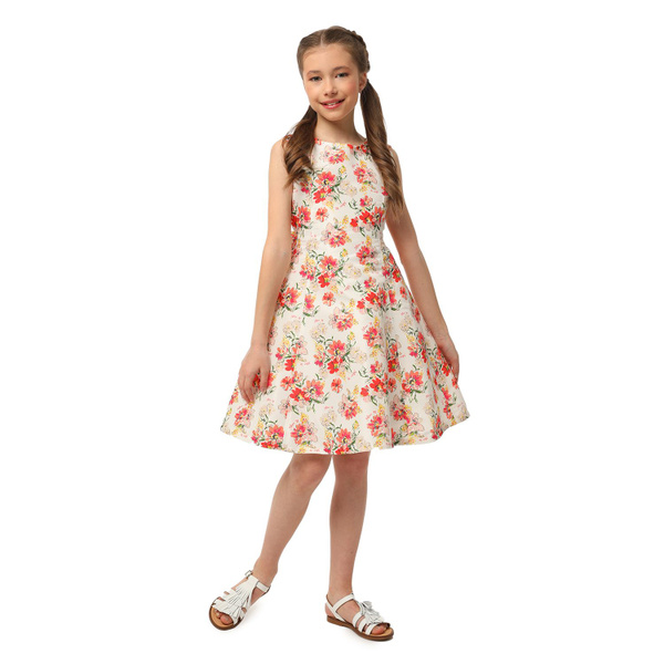 ALICE PI платье, слоновая кость/коралловый, ru10/140/eu10/140, Девочки ...