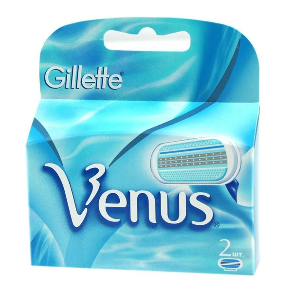 Сменные кассеты картриджи для бритв Gillette Venus, 2 штуки - купить с ...