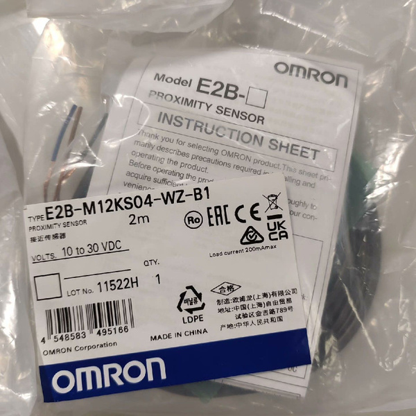 Новый OMRON E2B-M12KS04-WZ-B1 - купить с доставкой по выгодным ценам в ...