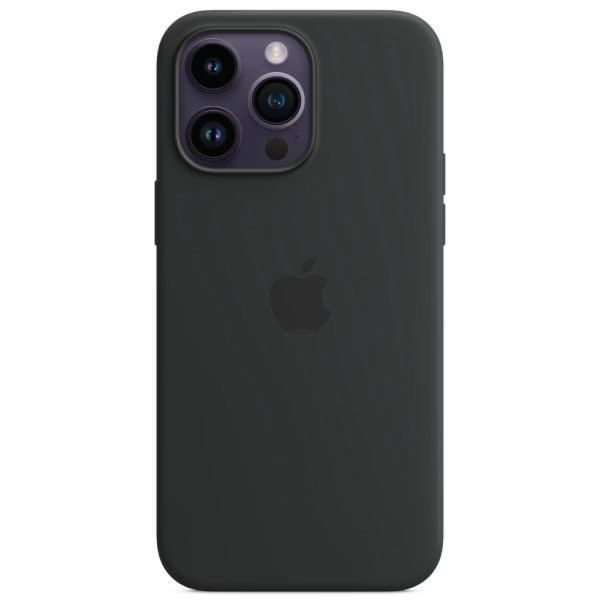 Чехол-накладка Silicone Case MagSafe для iPhone 14 Pro Max / Midnight ...