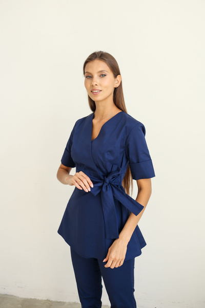 Блуза медицинская женская DOCLIKE - купить с доставкой по выгодным ценам в интернет-магазине ...