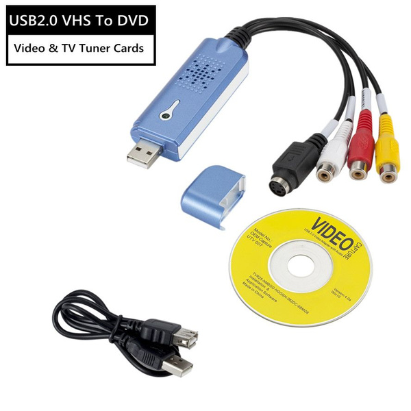 Конвертер VHS в цифровой формат USB 2.0 Видеоконвертер Карта ...