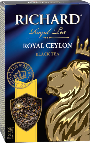 Чай Richard Royal Ceylon черный, 90г - купить с доставкой по выгодным ...