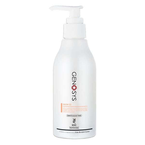 Genosys Пенка SNOW О2 Очищающая Кислородная для Лица, 180 мл - купить с ...