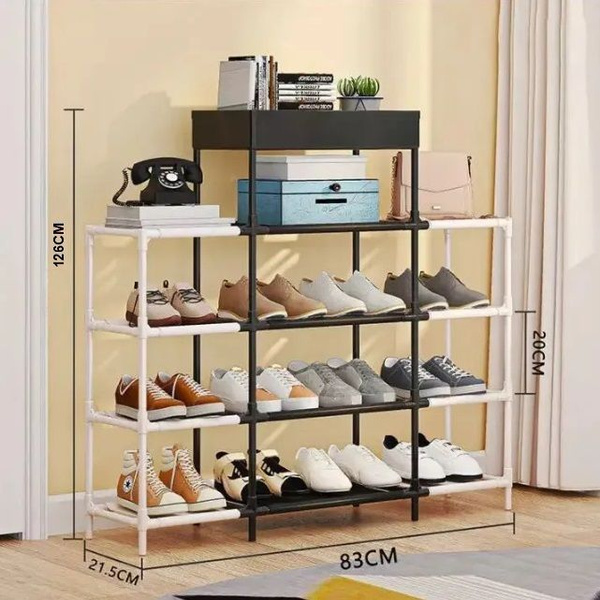 Этажерка для обуви Mirus Group ОР-СДО-КУ, Металл, ABS пластик, 83x21 ...