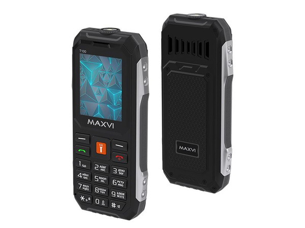 Мобильный телефон Maxvi T100, черный - купить по выгодной цене в ...