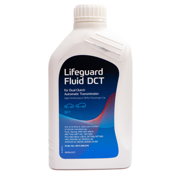 Масло трансмиссионное Lifeguard Fluid DCT, 1л, желтое - купить по ...