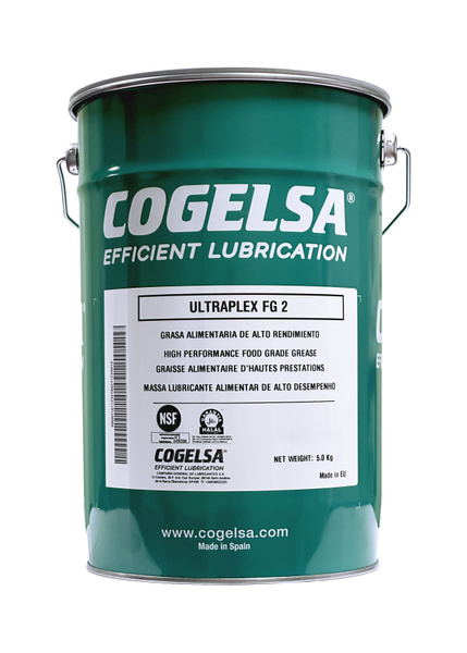 Высокоэффективная пищевая смазка Cogelsa ULTRAPLEX FG 2, ведро 5 кг ...