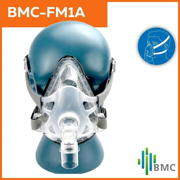 Рото-носовая СИПАП маска BMC-FM1A размер M - купить с доставкой по ...