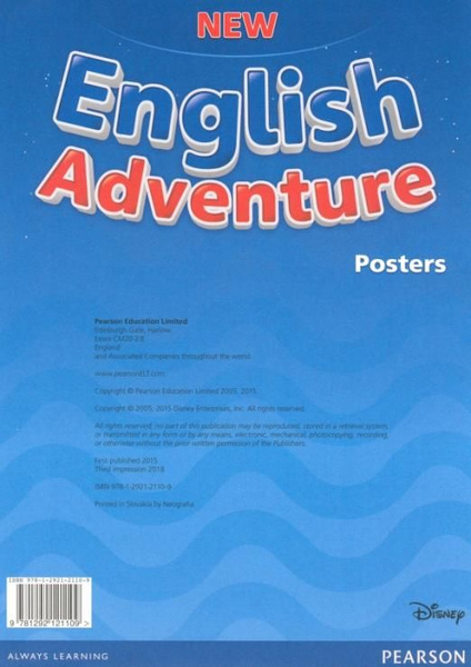 New English Adventure. Starter A. Posters - купить с доставкой по ...