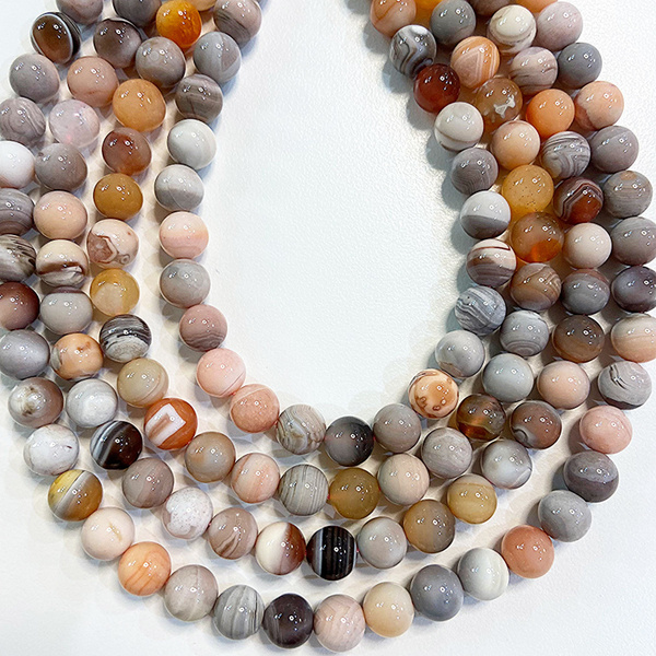 Бусины "БусыОптом", Агат Ботсвана Розовый (Натуральный камень ...