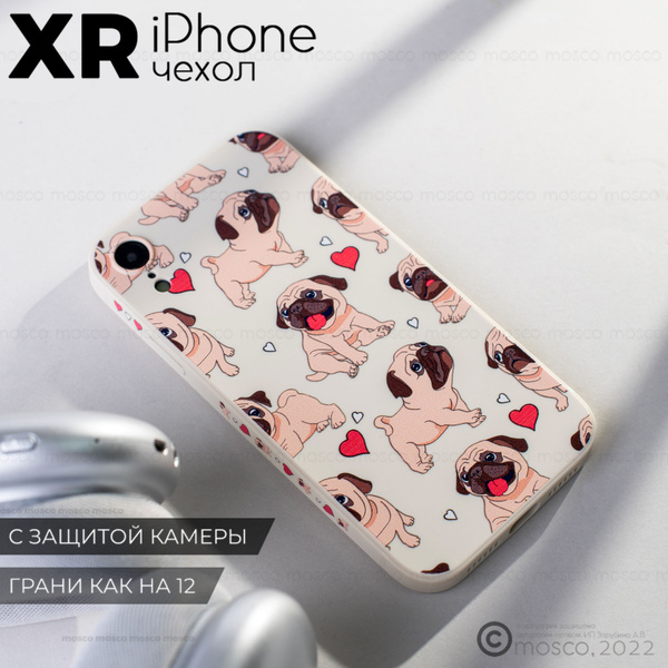 Чехол на айфон XR с принтом, iphone XR, защита камеры - купить с ...