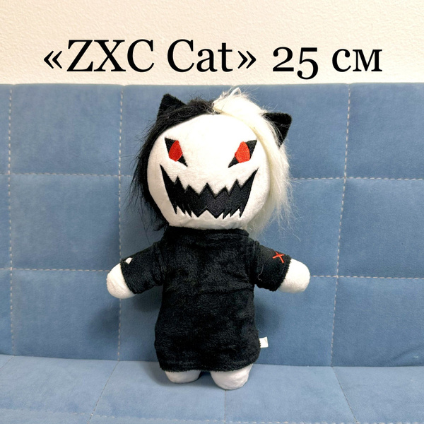 МЯгкая игрушка Кот Курсед Дед инсайд Zxc Cursed Cat 25 см купить на
