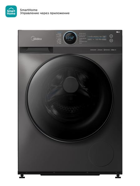 Стиральная машина с паром Midea MF200W90WBS/S-RU, 9 кг купить на OZON ...