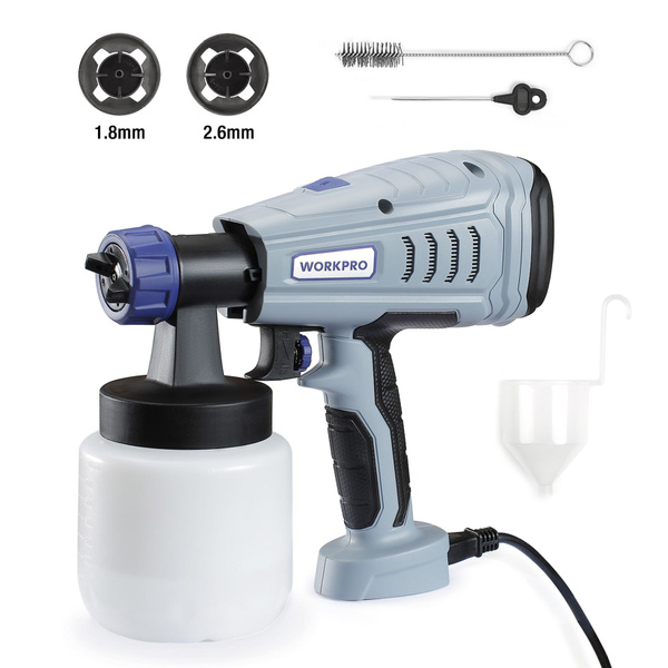 Электрический краскопульт WORKPRO 550W 800ML купить по выгодной цене в интернет-магазине OZON ...