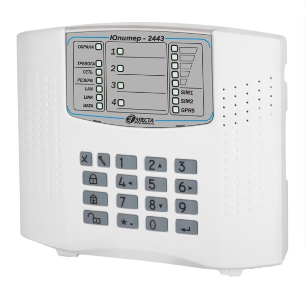 Юпитер 2443 (4 IP/GPRS) Устройство оконечное объектовое - купить с доставкой по выгодным ценам в ...