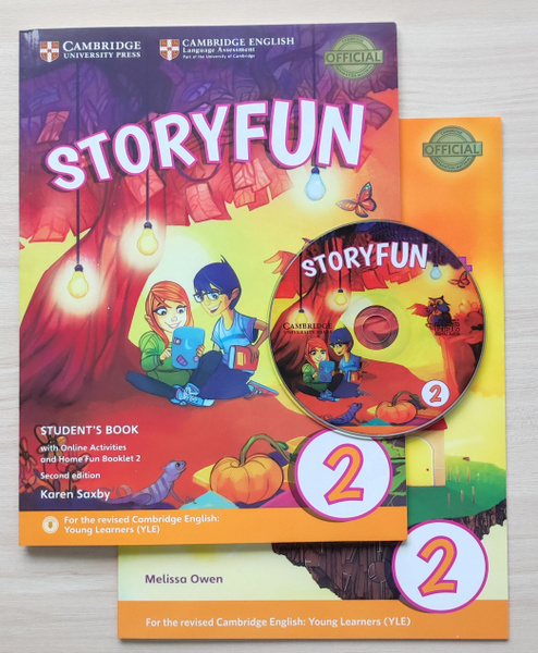 StoryFun 2 Student's Book, Homebooklet, CD (учебник, буклет, диск ...