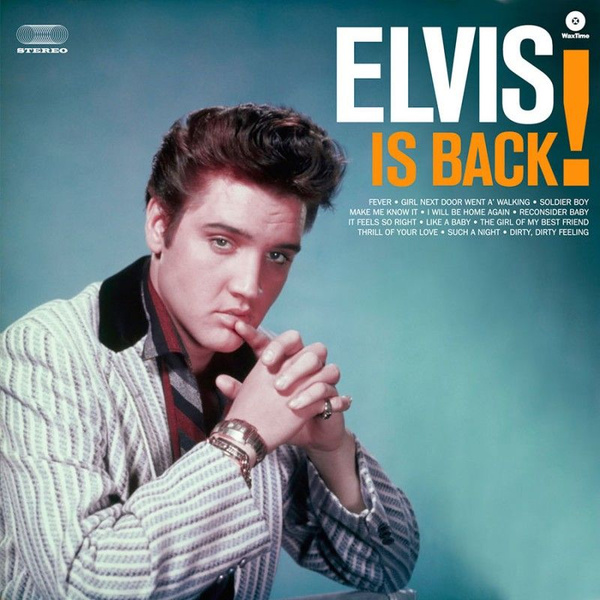 ELVIS PRESLEY - Elvis Is Back (LP,180 Gram High Quality, Black Vinyl ...