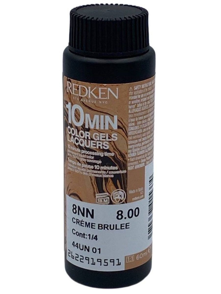 Redken Color Gels Lacquers 8NN Creme Brulle - Перманентный краситель ...