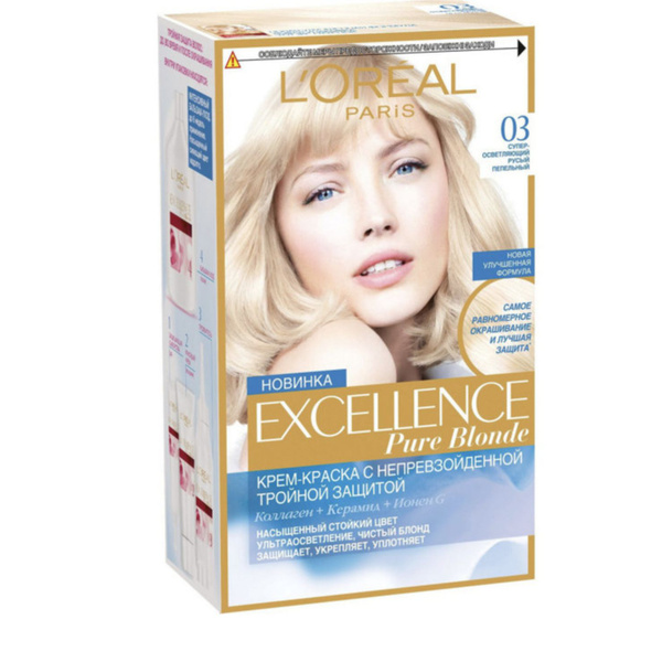 Лореаль Париж / L'Oreal Paris - Крем-краска для волос Excellence Pure ...