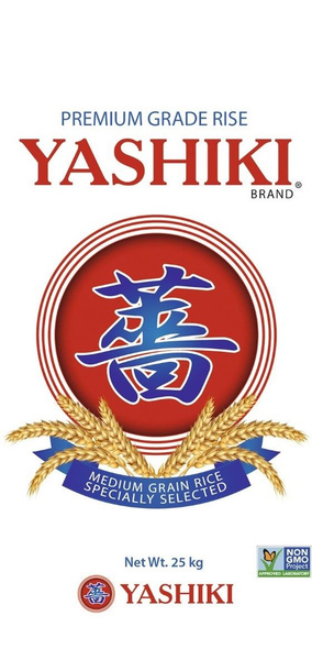 Рис для суши "YASHIKI" ГОСТ в/с - 25кг/Завод Lebedi - купить с ...