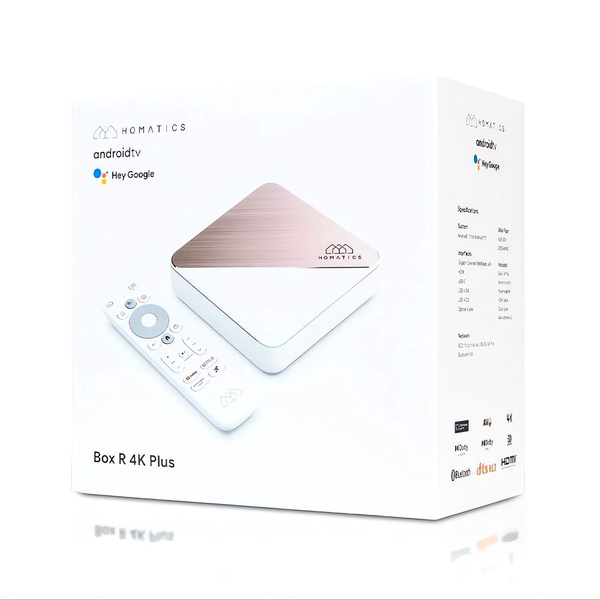 Медиаплеер Homatics Box R 4K Plus, белый купить по низкой цене с ...