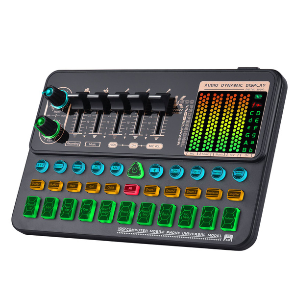 Muslady SK500 Портативная звуковая карта для изменения голоса - купить ...
