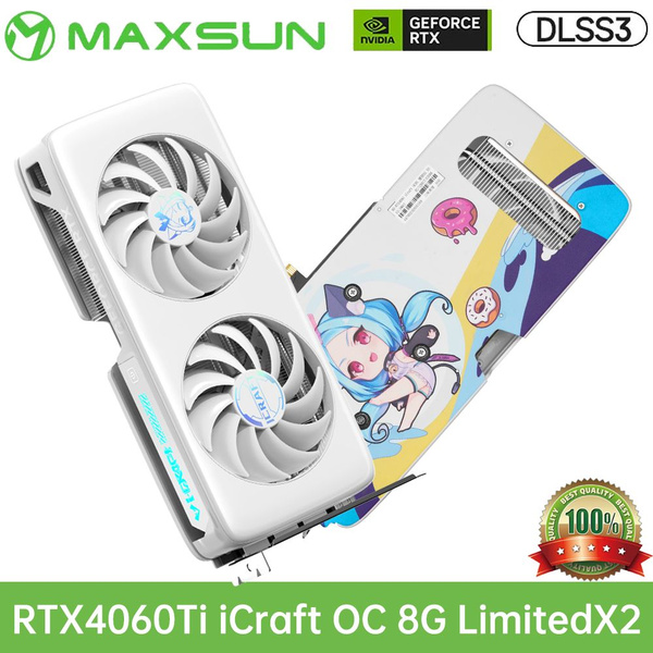 Видеокарта maxsun GeForce RTX 4060 Ti, 8 ГБ - купить по низким ценам в ...