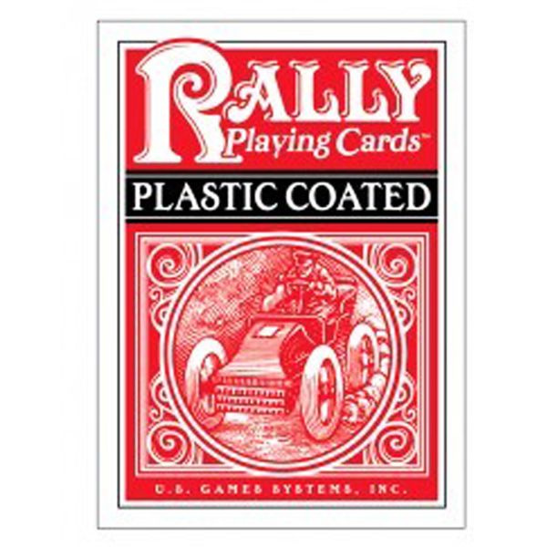 Карты "Plastic - Coated Rally Playing Cards red - купить с доставкой по ...