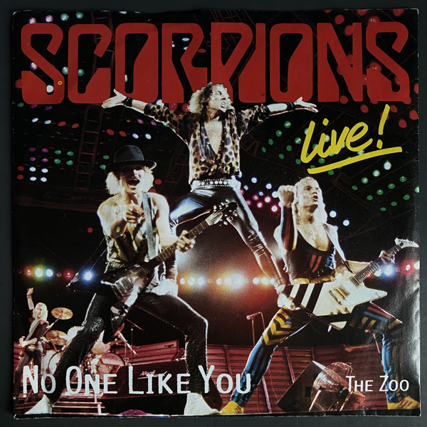 Scorpions. No One Like You (Live!) (NM) 1985 Сингл Винил - купить с ...