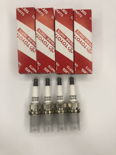 Свечи зажигания Toyota 90919-01198 (K20TR11), 4 шт. купить на OZON по ...