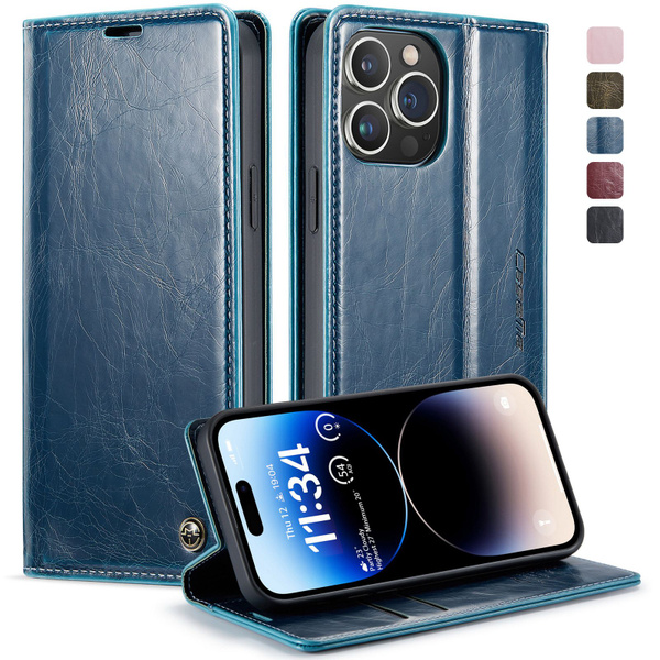 CaseMe Кожаный книжка чехол для iPhone 14 Pro / Aйфон 14 про - купить с ...