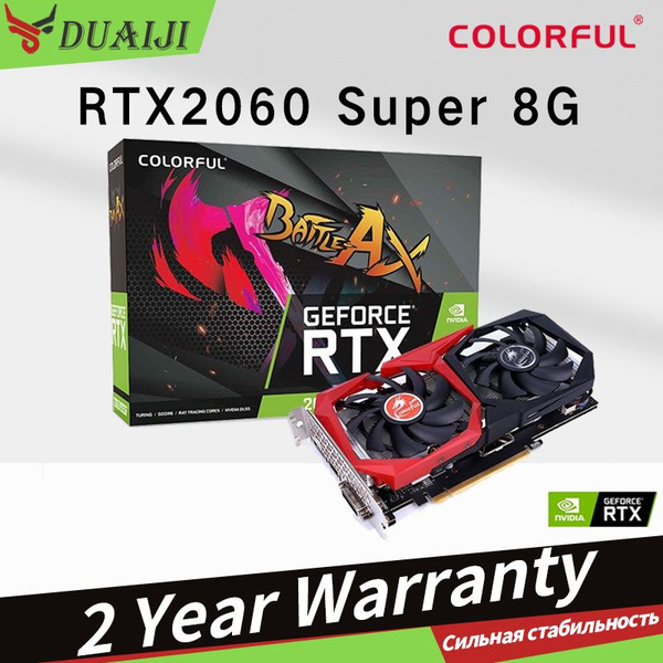 Видеокарта Colorful GeForce RTX 2060 SUPER, 8 ГБ GDDR6 - купить по ...