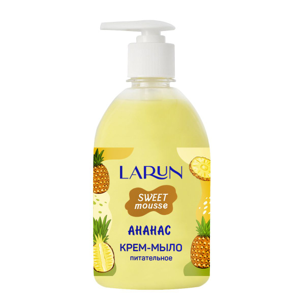 М/тЖ Larun Sw.Mousse 500мл Ананас кр - купить с доставкой по выгодным ...