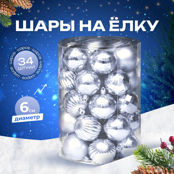 Елочные игрушки, новогодние игрушки на елку, подарки на новый год 2024 ...