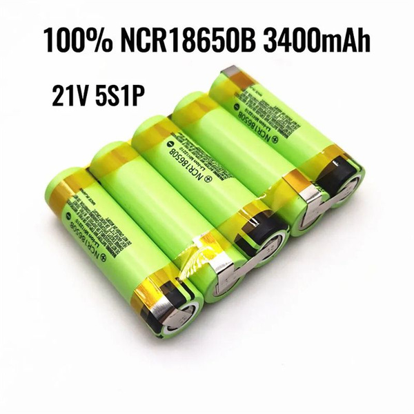 5S1P 18 В-21 В 3400 мАч Аккумуляторная батарея NCR18650B Подходит для ...