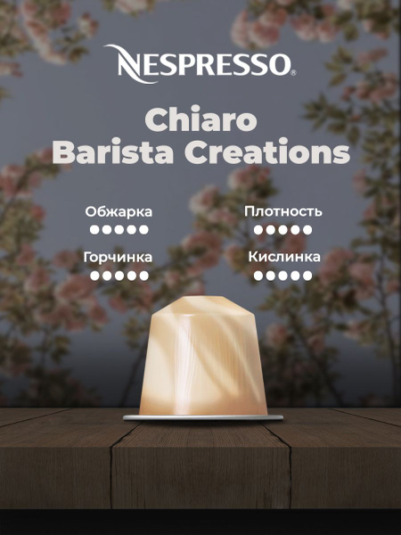 Кофе в капсулах Nespresso Chiaro Barista Creations - купить с доставкой ...