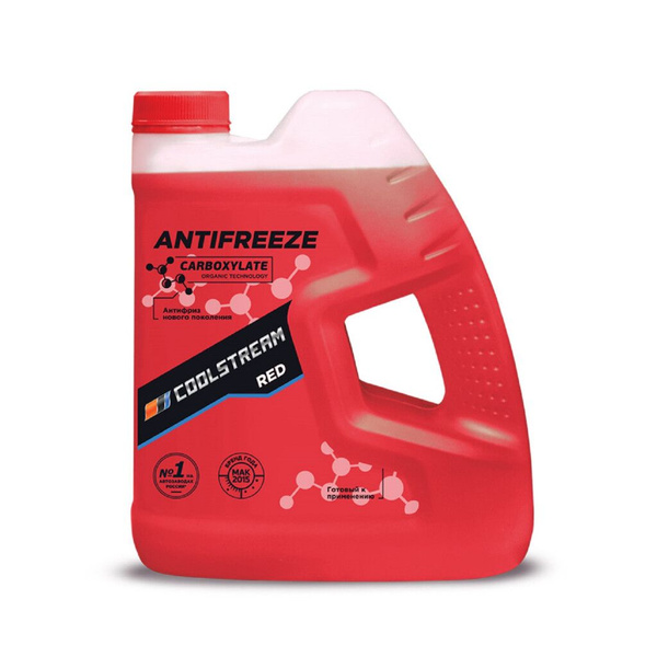 Антифриз CoolStream Red G12+ красный -37 С 4 кг купить на OZON по низкой цене (2319776940)