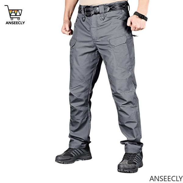 Мужские тактические брюки карго Водонепроницаемые, быстросохнущие и ...