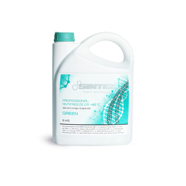 Sintez Антифриз до -40°С, 5 л купить на OZON по низкой цене (1326937484)