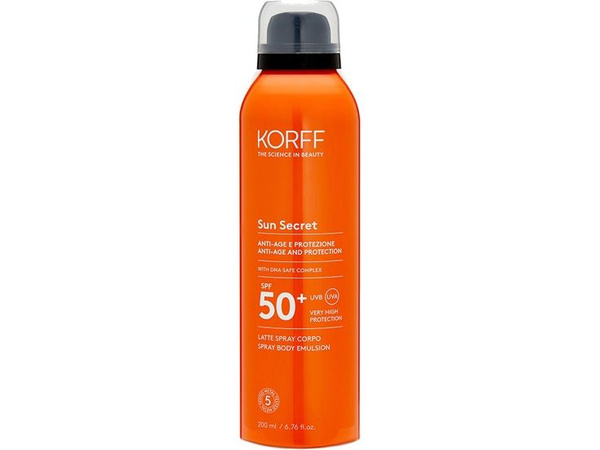 Солнцезащитный спрей для тела SPF 50+ KORFF Sun Secret - купить с ...