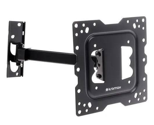 Кронштейн Kromax DIX-17 черный 22"-55" макс.30кг настенный поворот и ...
