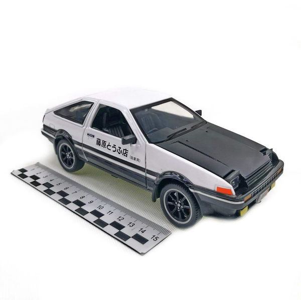 Машинка коллекционная. Модель 1:24 Toyota AE86 Sprinter Trueno (Initial D-Trueno AE86) 21см ...