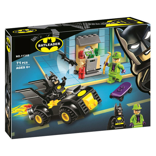 Конструктор LARI (BELA) Batman: Бэтмен и ограбление Загадочника, 71 дет ...
