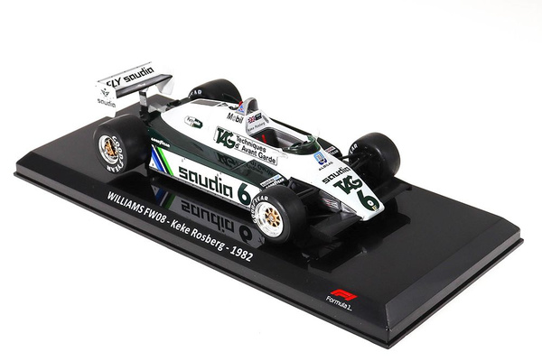 Модель коллекционная Williams ford FW08 #6 "tag williams racng team ...