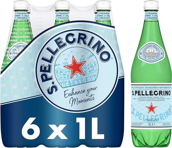 S.Pellegrino Вода 1000мл. 6шт - купить с доставкой по выгодным ценам в ...