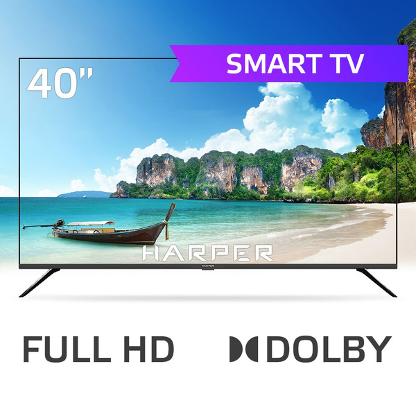 Harper Телевизор смарт тв 40F660TS / Android 11 / Frameless DESIGN 40 ...