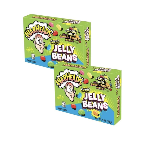 Конфеты Warheads Sour Jelly Beans, 113 г х 2 шт - купить с доставкой по ...