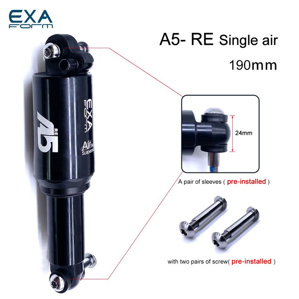 KS Exa Form A5 RE 125 150 165 190 Задний удар деталей велосипеда MTB ...